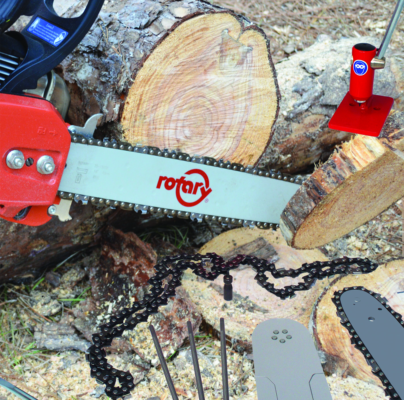 Rotary offers full line of Copperhead chain saw parts | OPE+